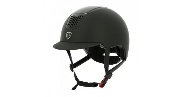 Equi-Theme Airy Carbon Helmet Black
